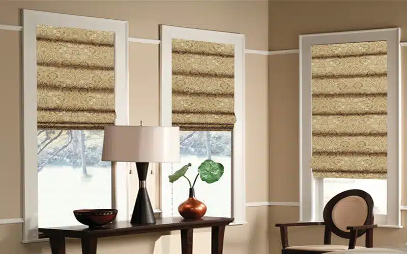 Custom Roman Shades | Window Treatments | Petaluma, Sonoma & Marin